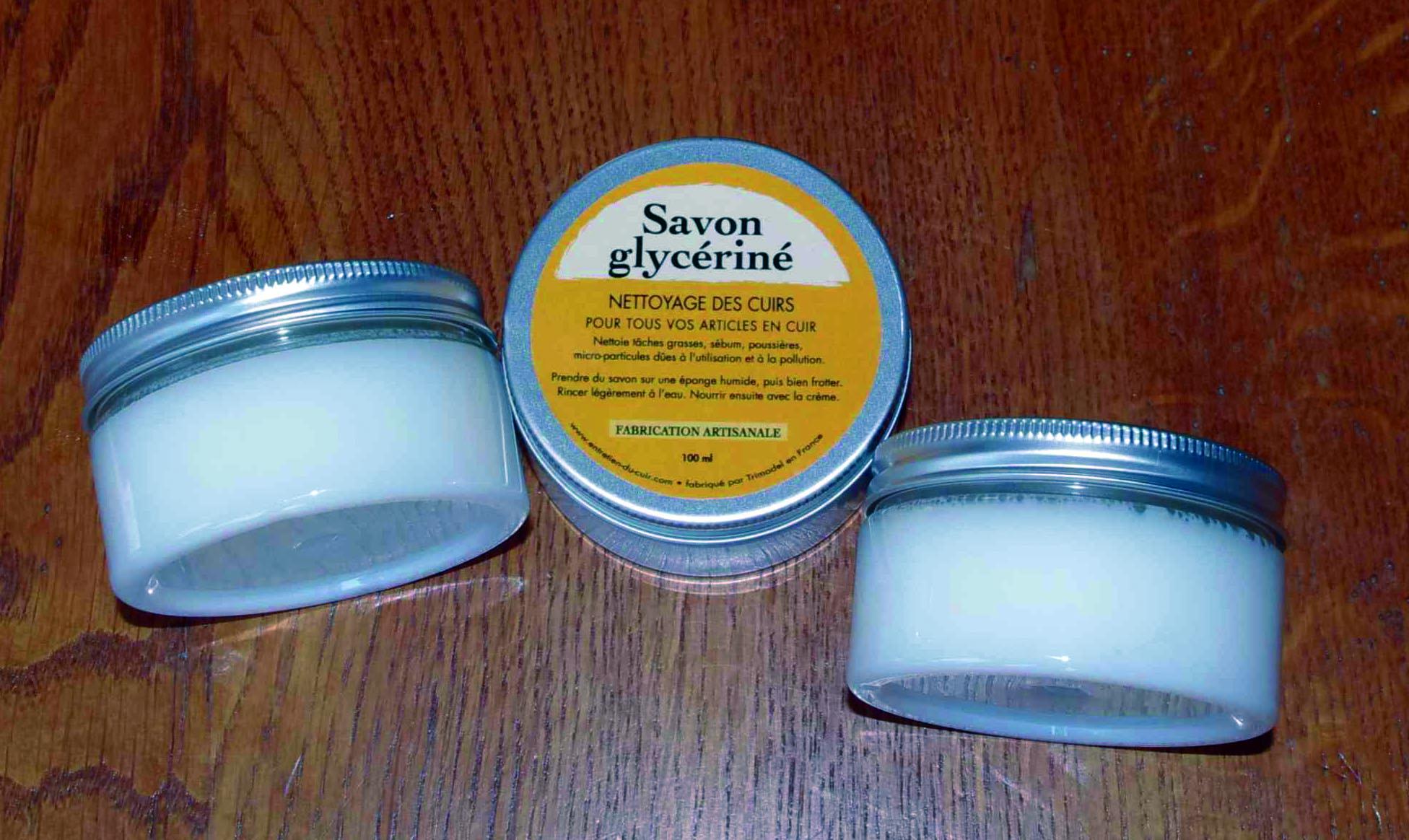Savon en pâte - Articles de maroquinerie - Savon glycériné